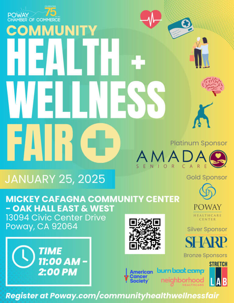 Community Health & Wellness Fair - Poway Chamber of Commerce